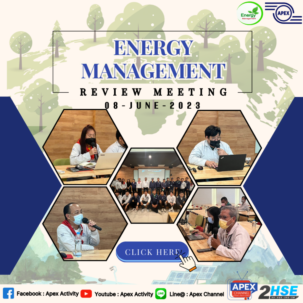 📣 Energy Management Review Meeting Apex1,2,3 – MIS INFORMATION