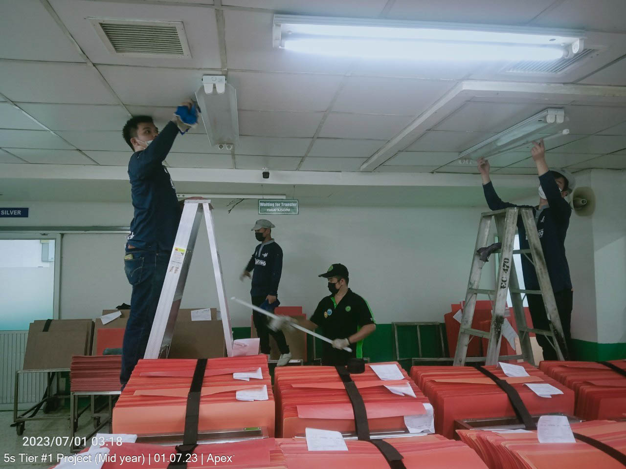 👉ภาพบรรยากาศกิจกรรม : 5S Tier 1 Project (Mid year)🤝 – MIS INFORMATION