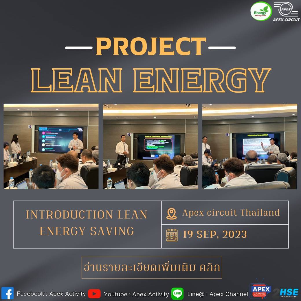 Introduction Lean Energy Saving♻🌎 – MIS INFORMATION